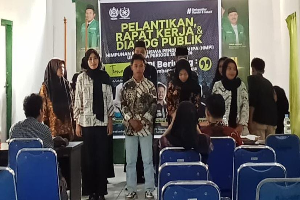 Resmi Dilantik! HMPI UNUTARA 2025–2026 Siap ‘Berjuang’ Bangun Kampus ...