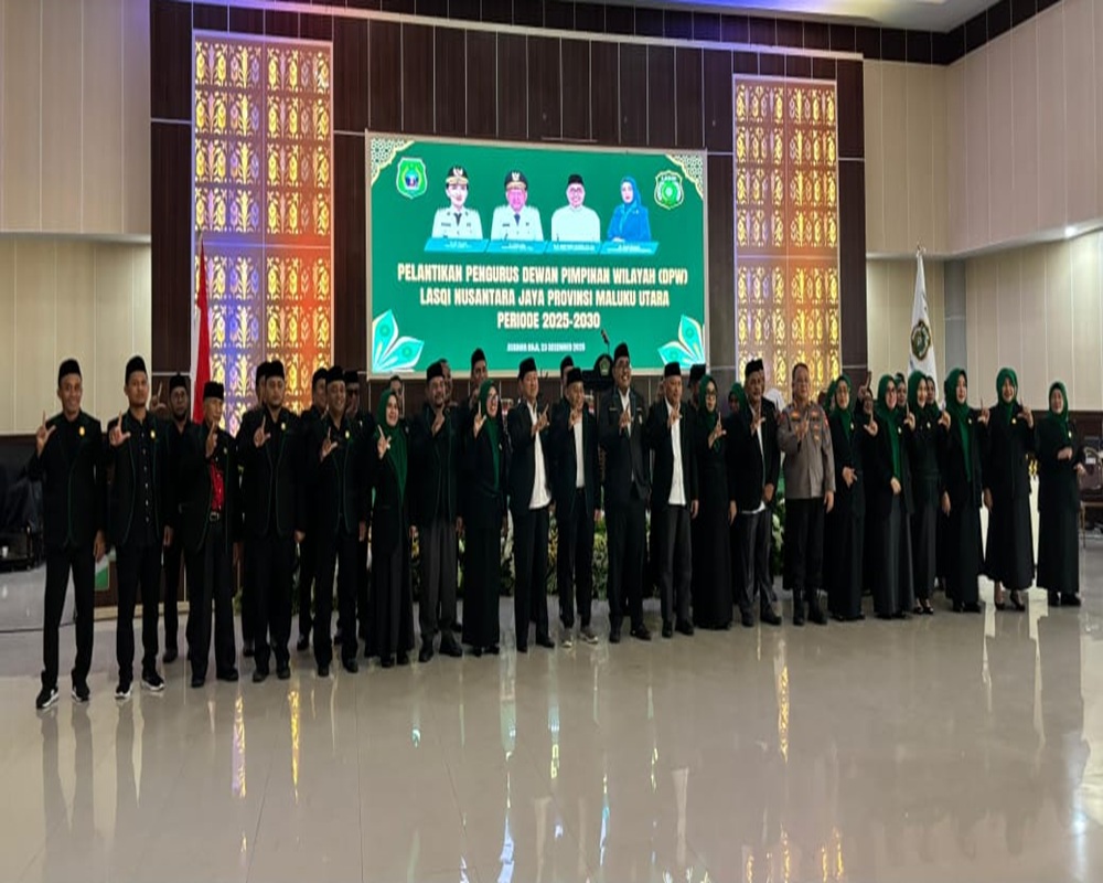 39 Pengurus DPW LASQI Maluku Utara Resmi Dilantik, Siap Gerakkan Seni ...