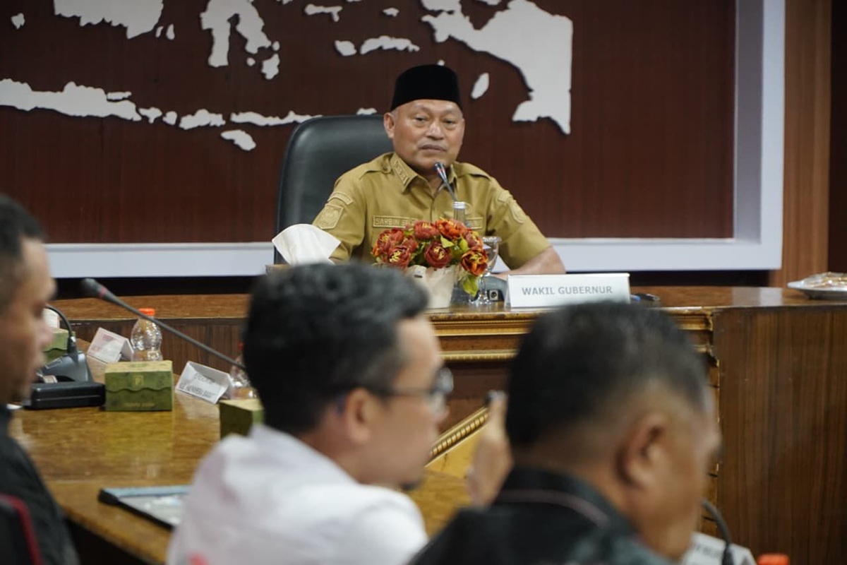 Wagub Sarbin Sehe Desak PLN Percepat Pemulihan Listrik Pascabanjir di ...